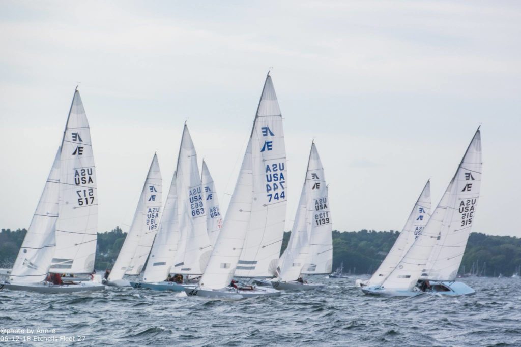 June 12 Race Results – Etchells Fleet 27